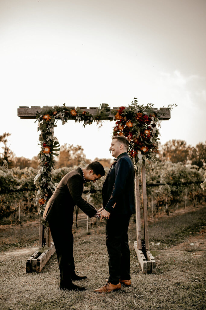 Two men and a wedding - Today's Bride