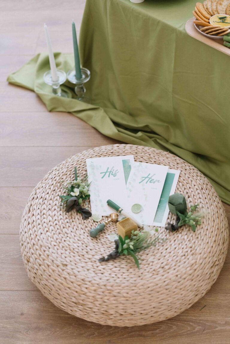 Green day: fresh, clean décor ideas - Today's Bride