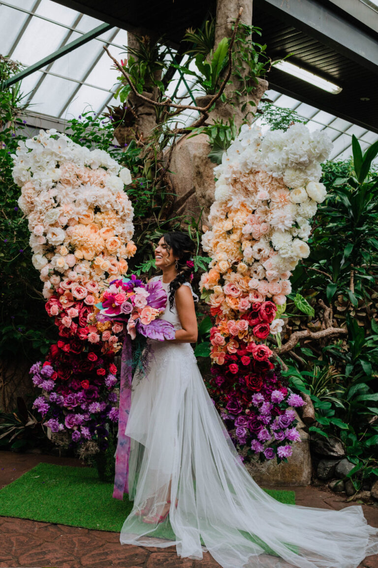 The Butterfly Effect: Colourful Wedding Inspiration - Today's Bride