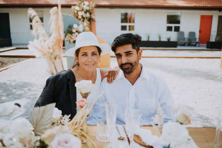 Checking in: a cute motel wedding - Today's Bride