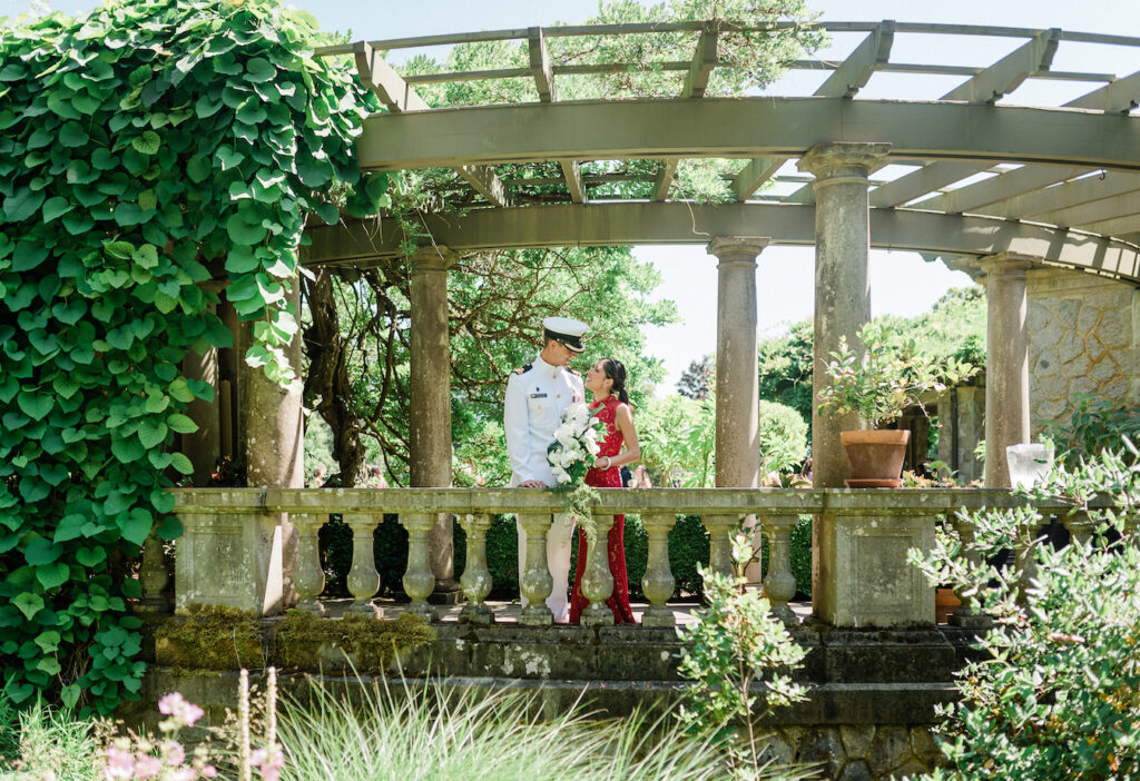Red and white: a unique real wedding in Victoria - Today's Bride