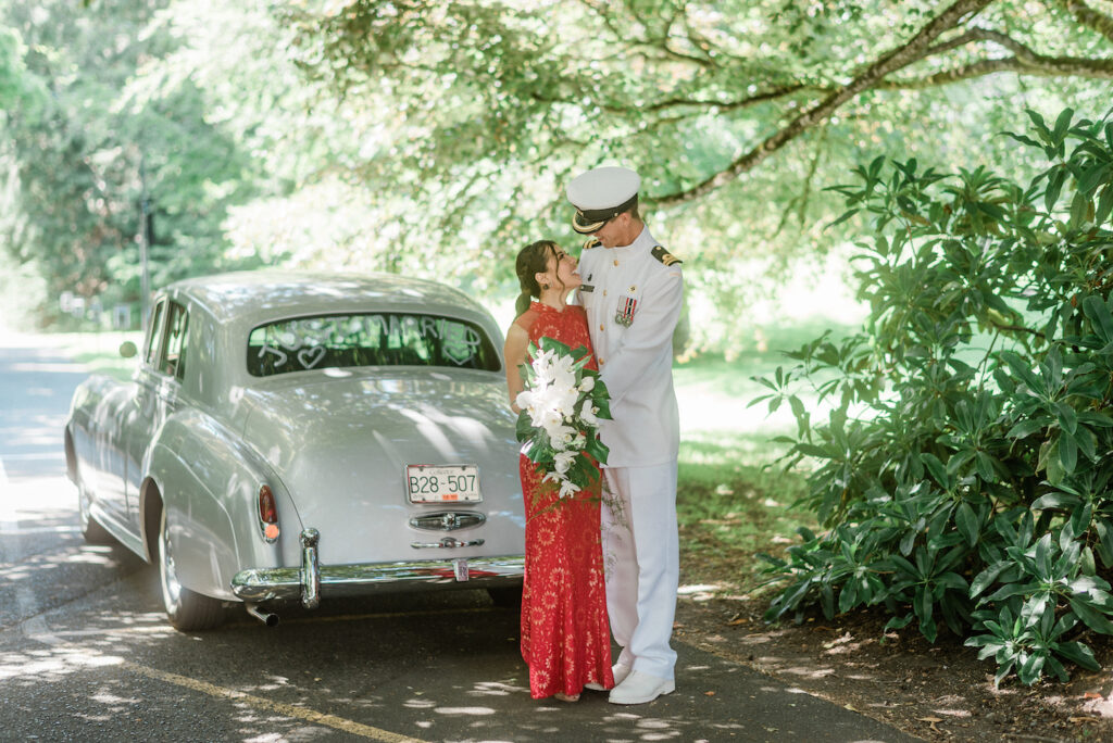 Red and white: a unique real wedding in Victoria - Today's Bride