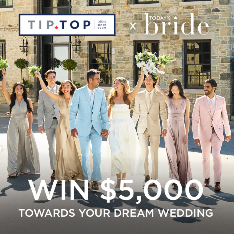 Win $5,000 towards your Dream Wedding! - Today's Bride
